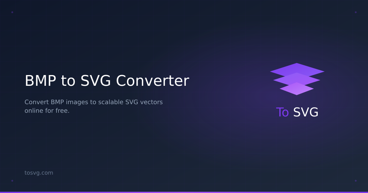 BMP to SVG Converter – Convert Bitmap to Vector Online | ToSVG